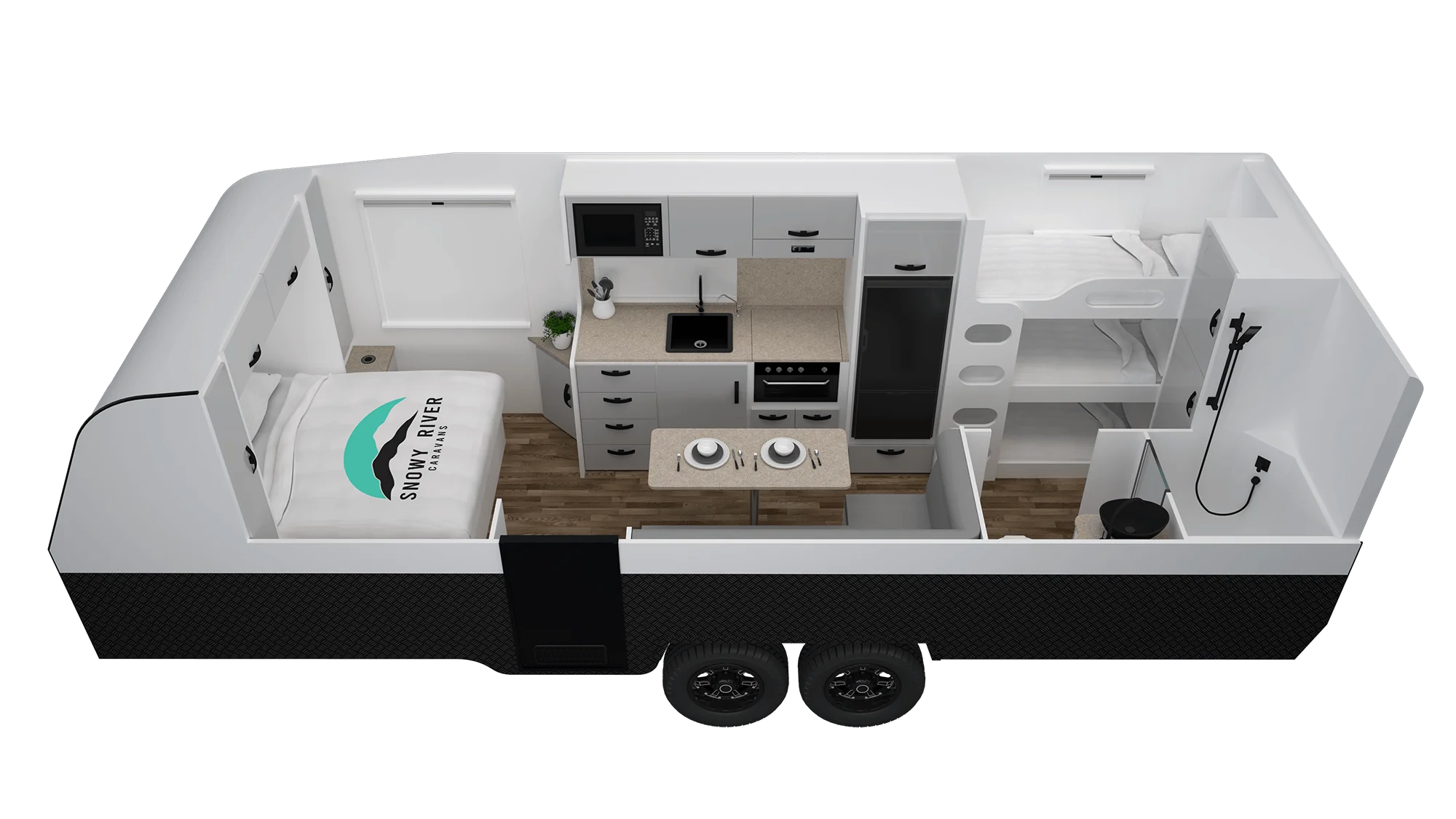 20ft Off-Road Caravan with Bathroom | Discover the SRT-20